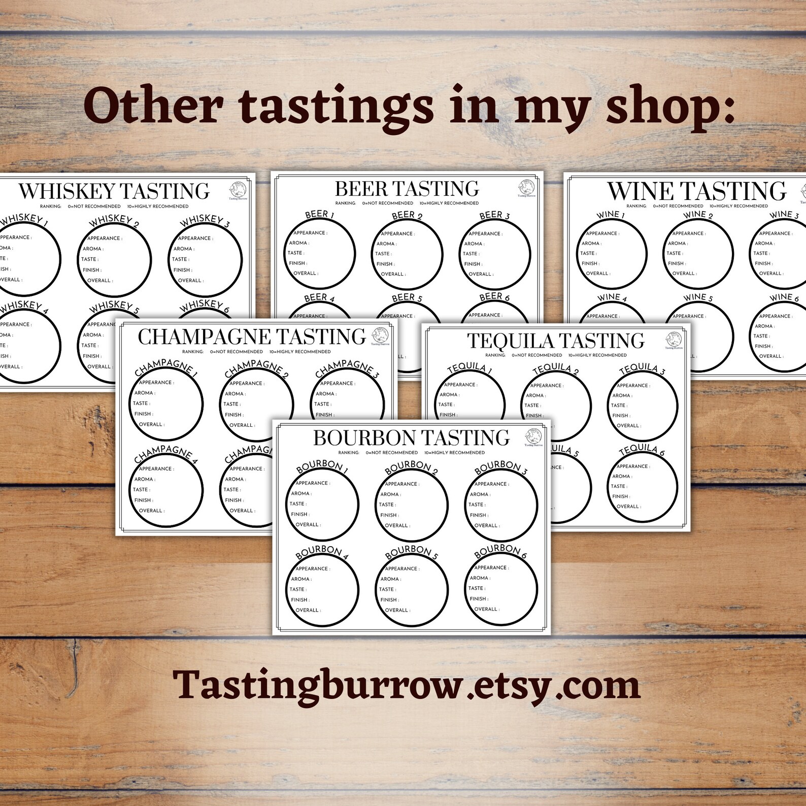 Whiskey Tasting Sheet Whisky Tasting Mat Whiskey DIY Blind - Etsy