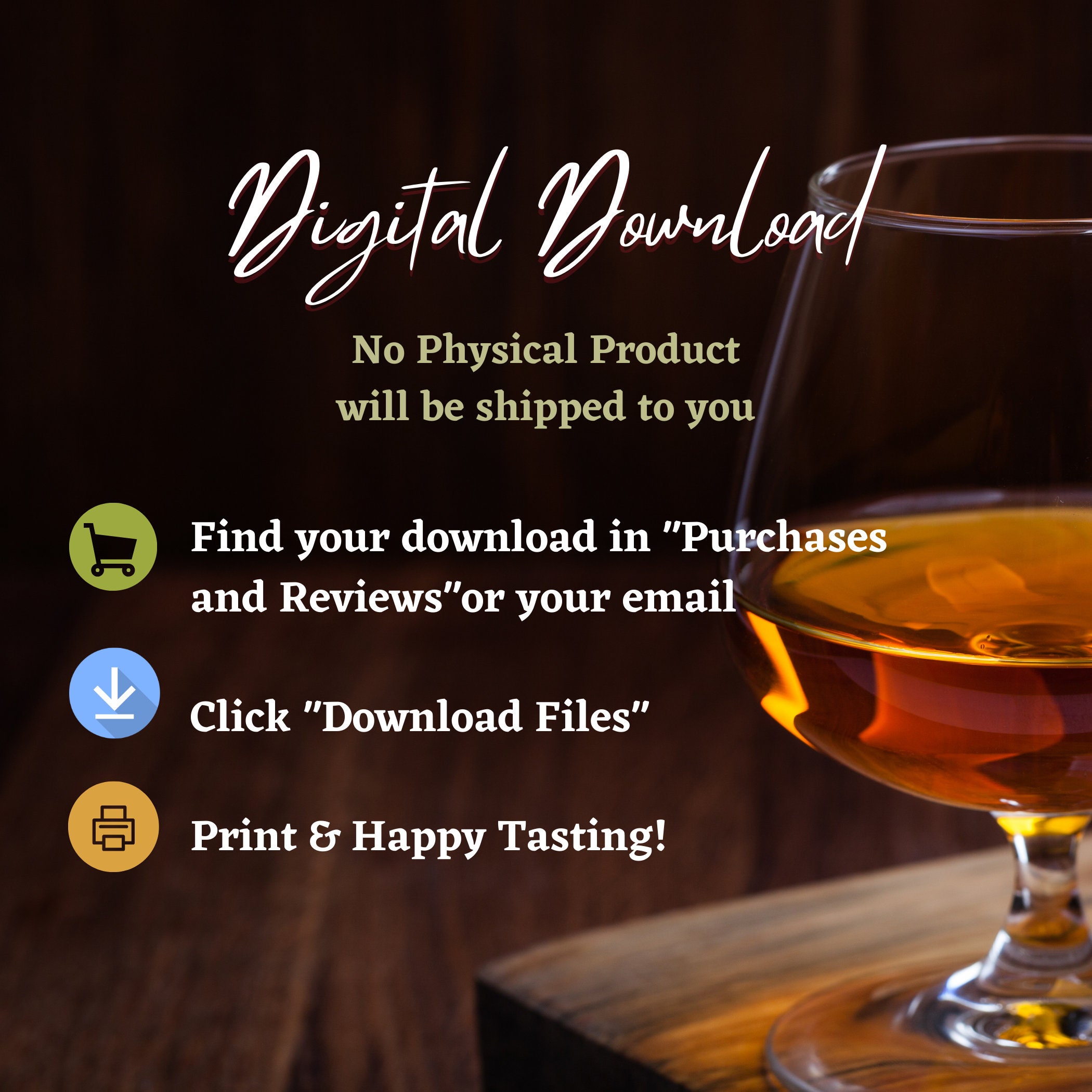 Whiskey Tasting Guide & Scorecard, Whiskey Tasting Scoresheet, Whiskey ...