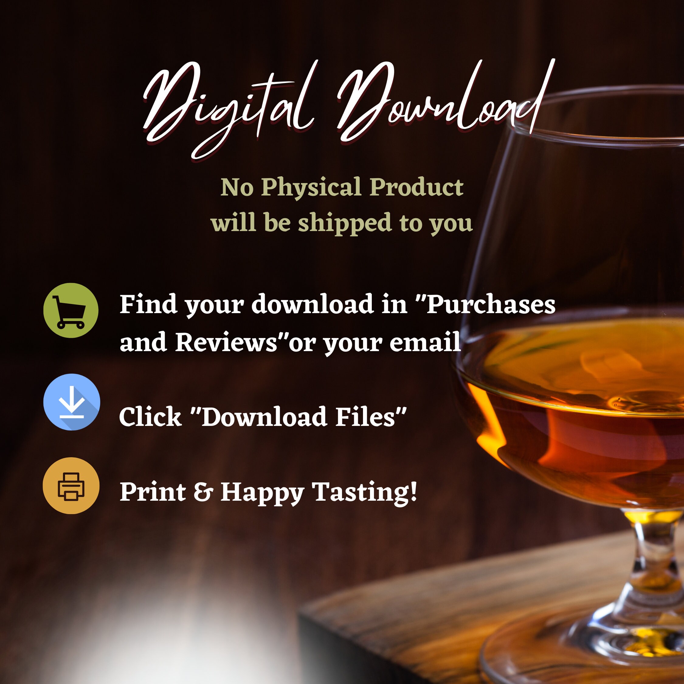 Whiskey Tasting Guide & Scorecard, Whiskey Tasting Scoresheet, Whiskey ...