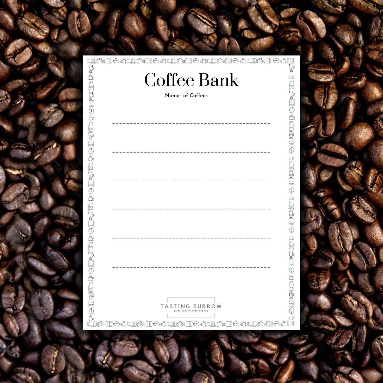 Blind Coffee Tasting, Anniversary or Birthday Coffee Sampler Gift ...