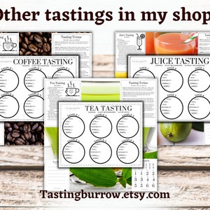 Soda Pop Coke Taste Test Score Card, Soda Tasting Activity Sheet ...