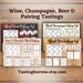 Chocolate Tasting Guide & Score Card, Chocolate Party Kit, Valentine ...