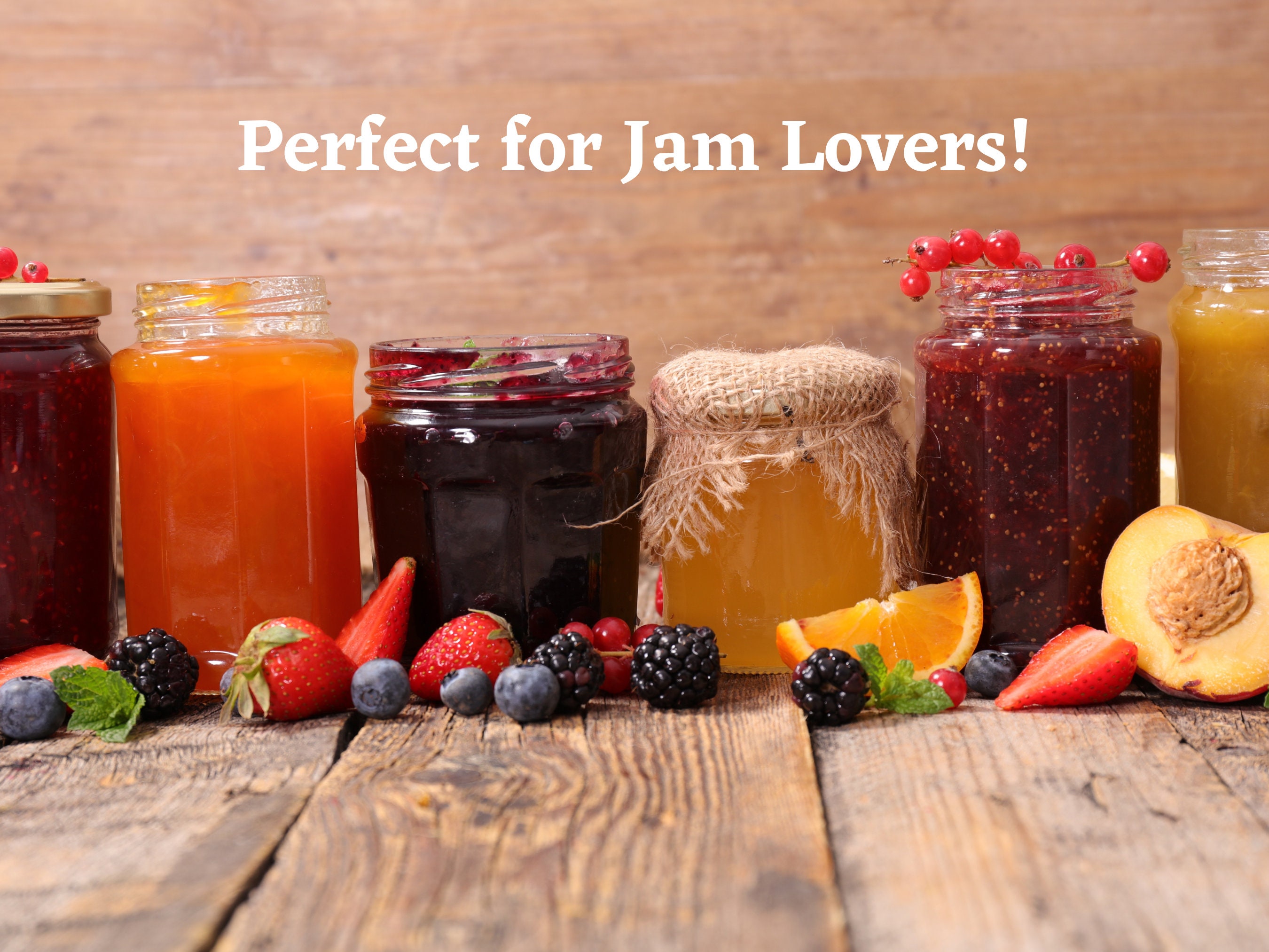 Jam Tasting Sheet, Fruits Basket, Picnic Brunch Activity, Jam Gift for ...