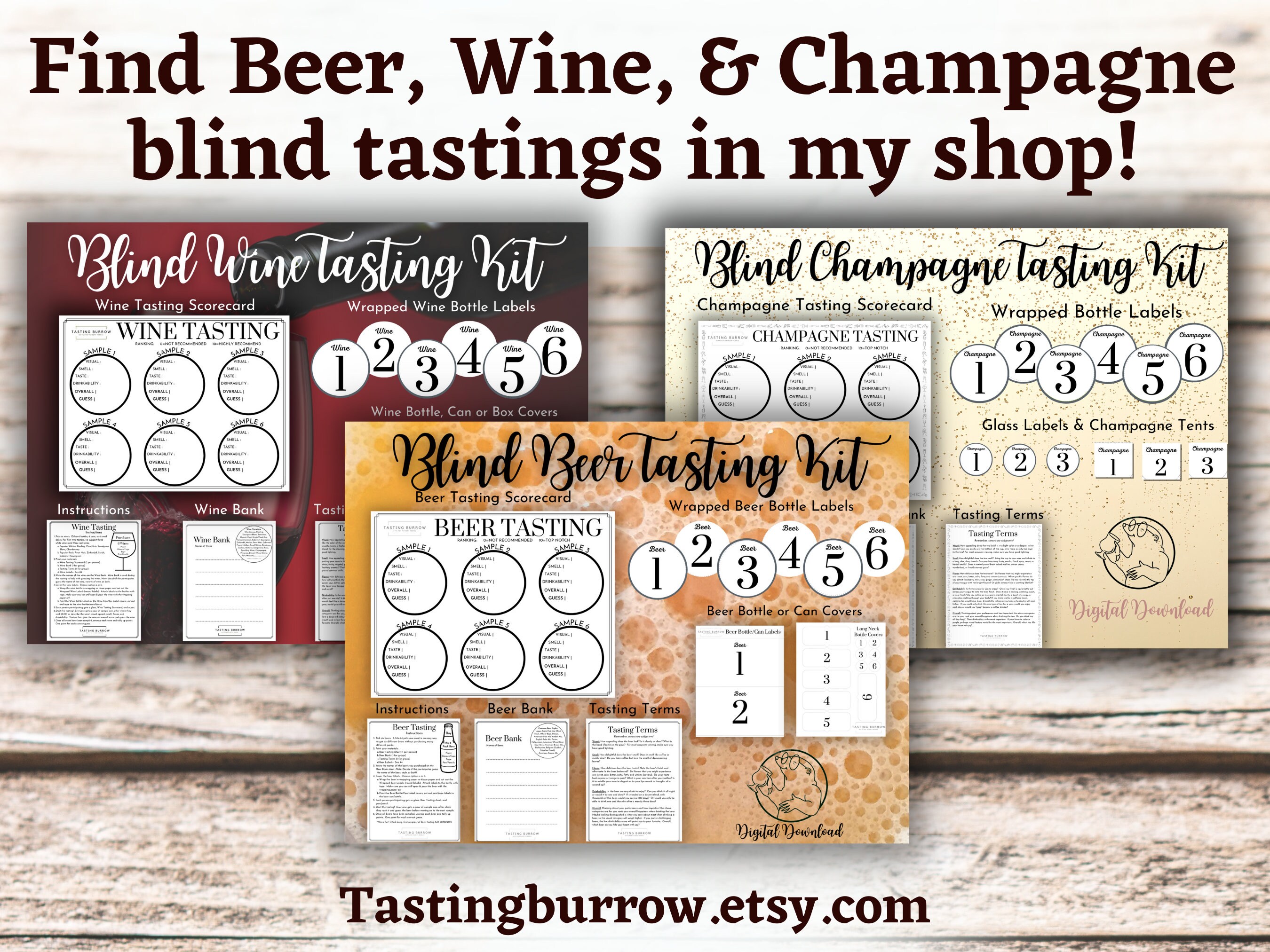 Whiskey Tasting Sheet Four Whisky Tasting Mat Whiskey DIY - Etsy