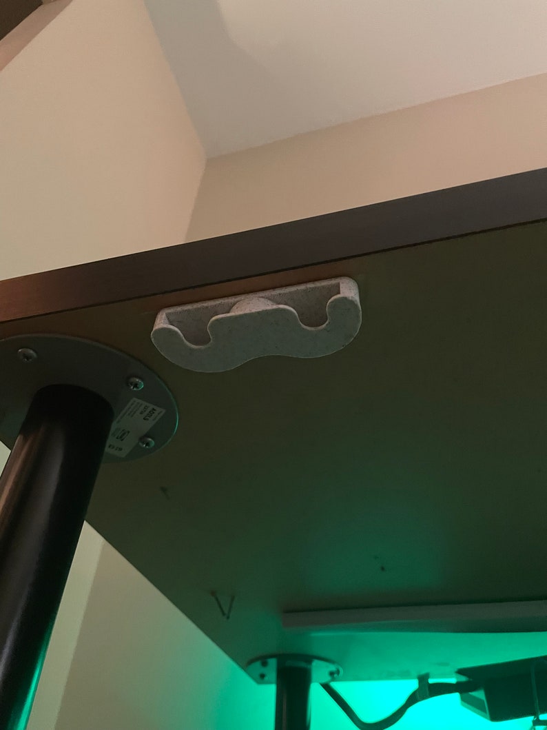 PS5/PS4 Under the Desk Controller Mount - Etsy