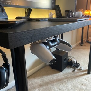 PS5/PS4 Under the Desk Controller Mount - Etsy