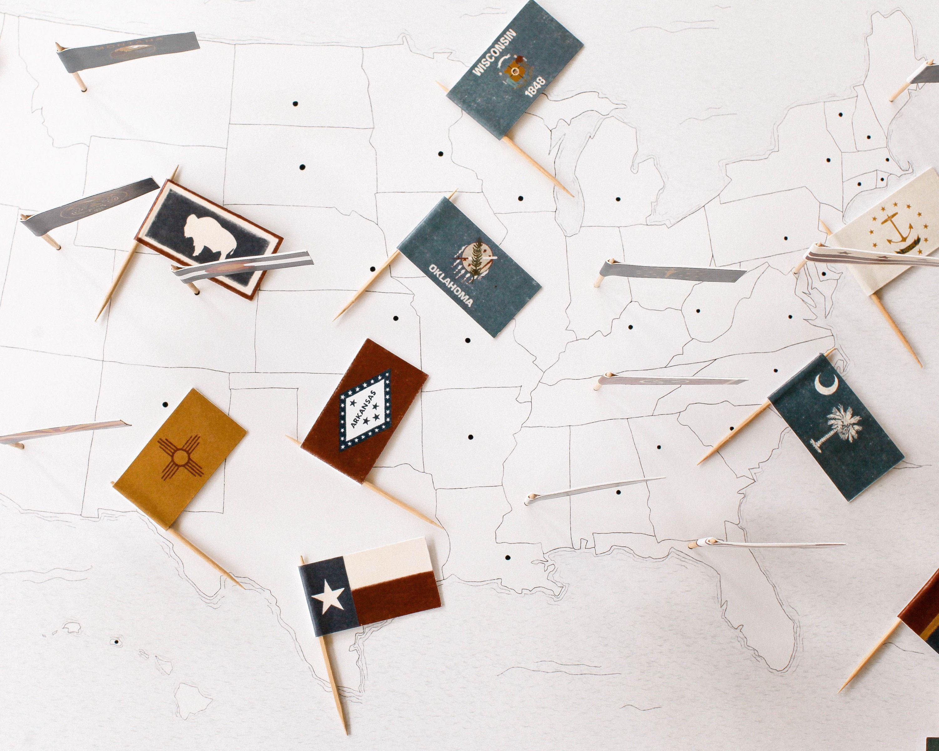 USA MAP FLAGS Download States and Capitals Activity Set | Kids ...