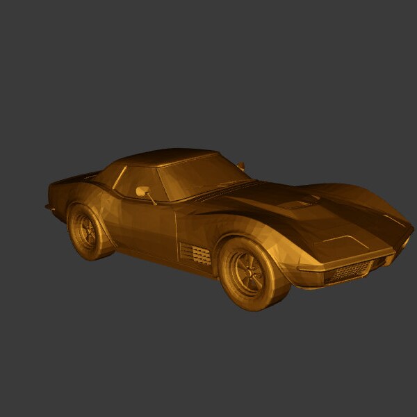 Model Car Stl File - Etsy