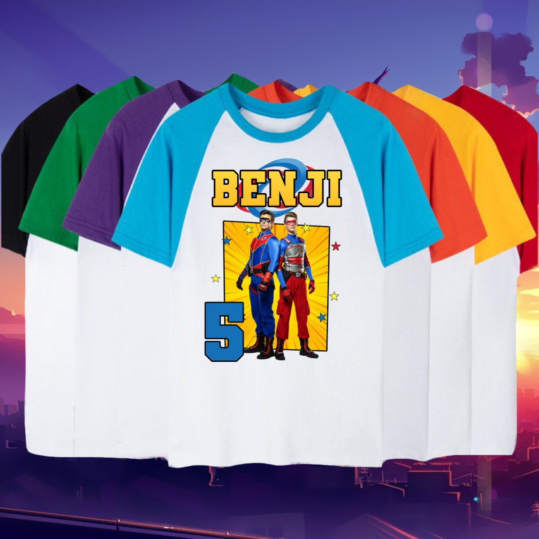 Inspired Henry Danger Shirt, Personalized Henry Danger Birthday Family ...