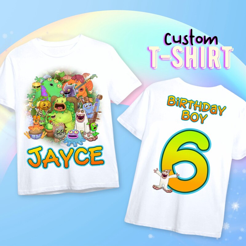 Monster T Shirt - Etsy