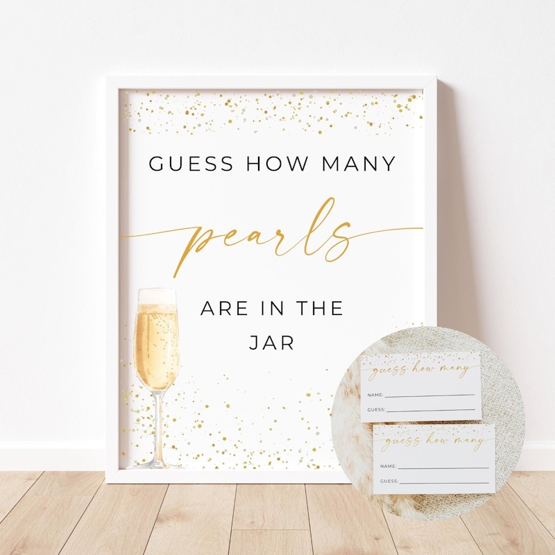 Prosecco and Pearls Candy - Etsy