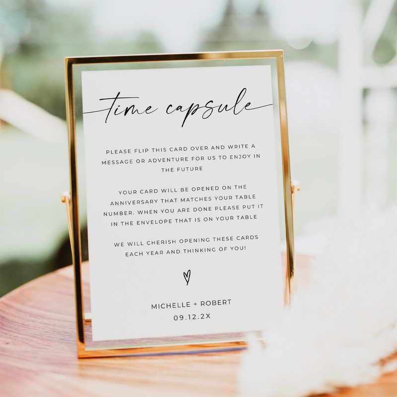 Wedding Time Capsule - Etsy
