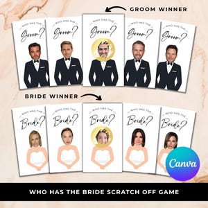 Celebrity Who Has the Bride and Groom Game, Who Has the Bride and Groom ...