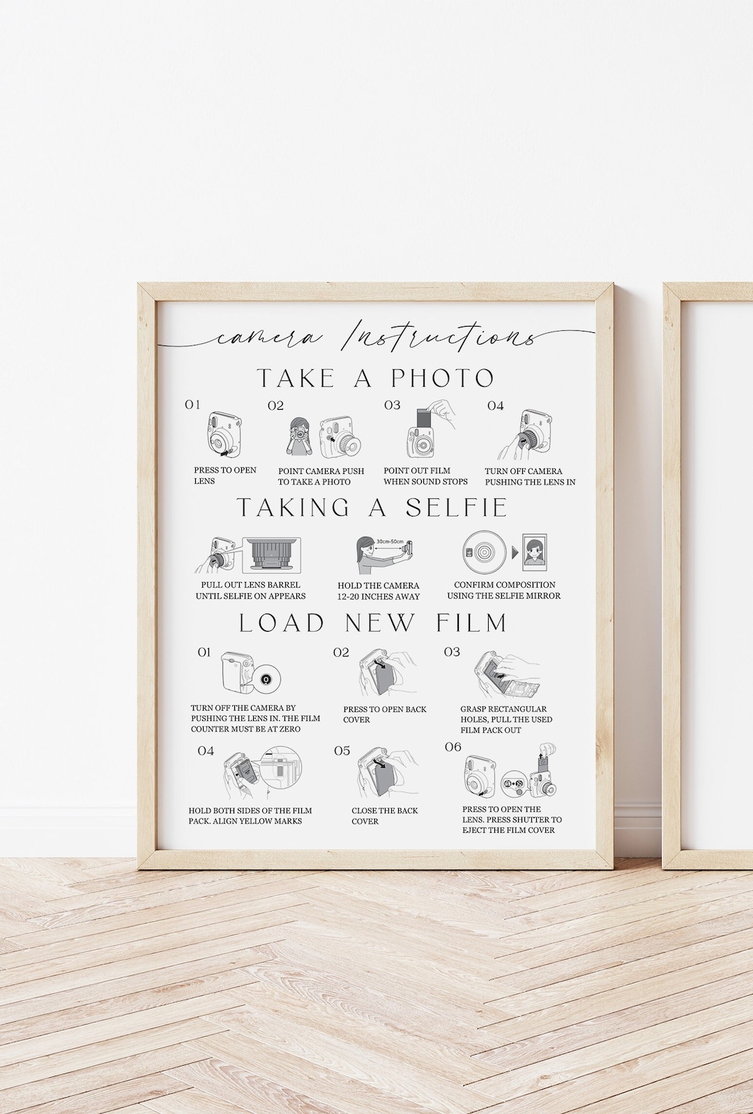 Instax Mini 11 Instructions Sign Photo Guestbook, How to Load New Film ...