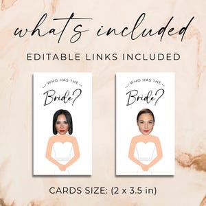 Celebrity Who Has the Bride Game, Scratch-off Find the Bride ...