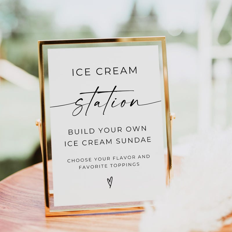 Ice Cream Signs - Etsy
