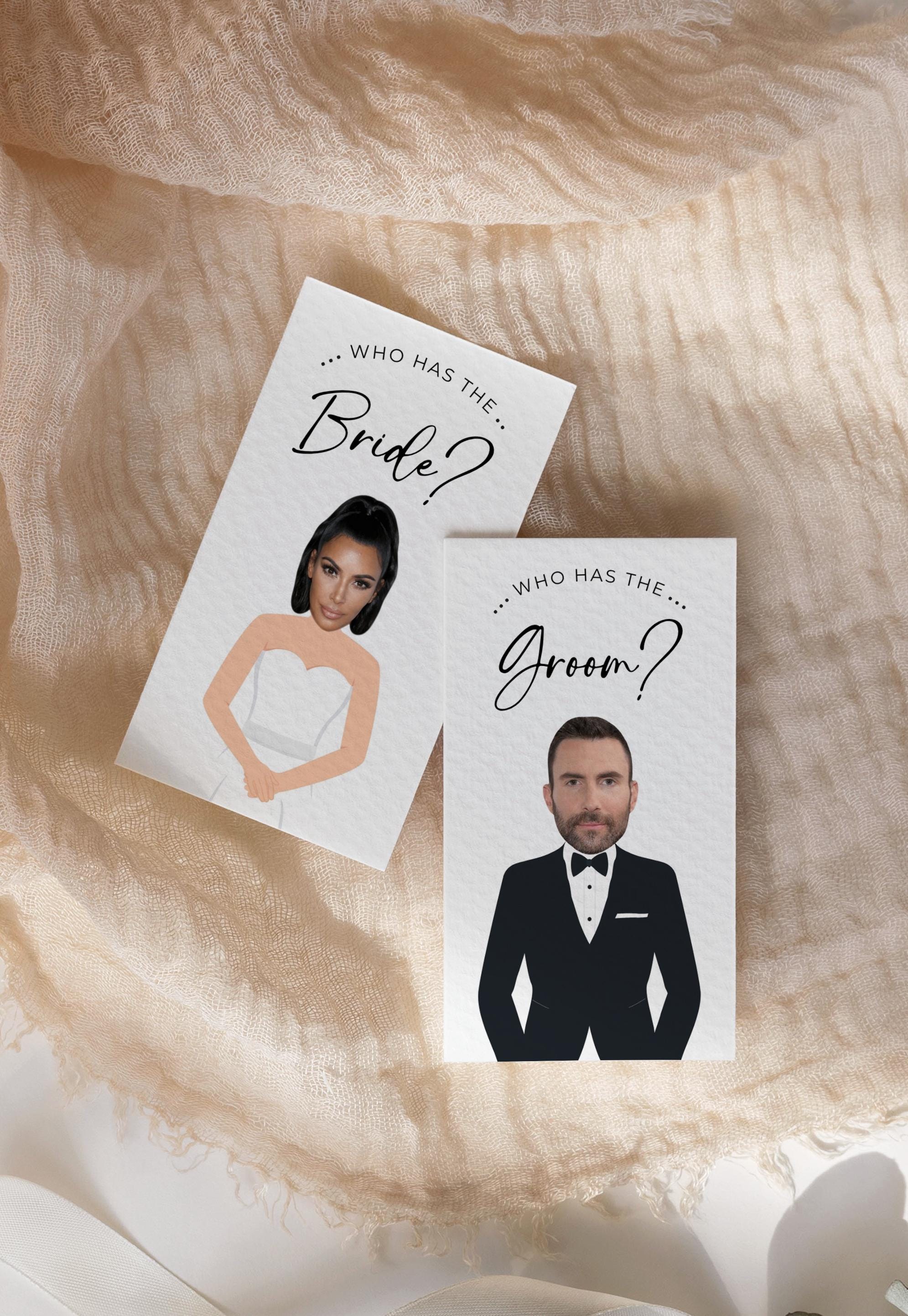 Celebrity Who Has the Bride and Groom Game, Who Has the Bride and Groom ...
