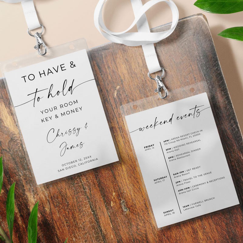 Room Key Card Holder - Etsy