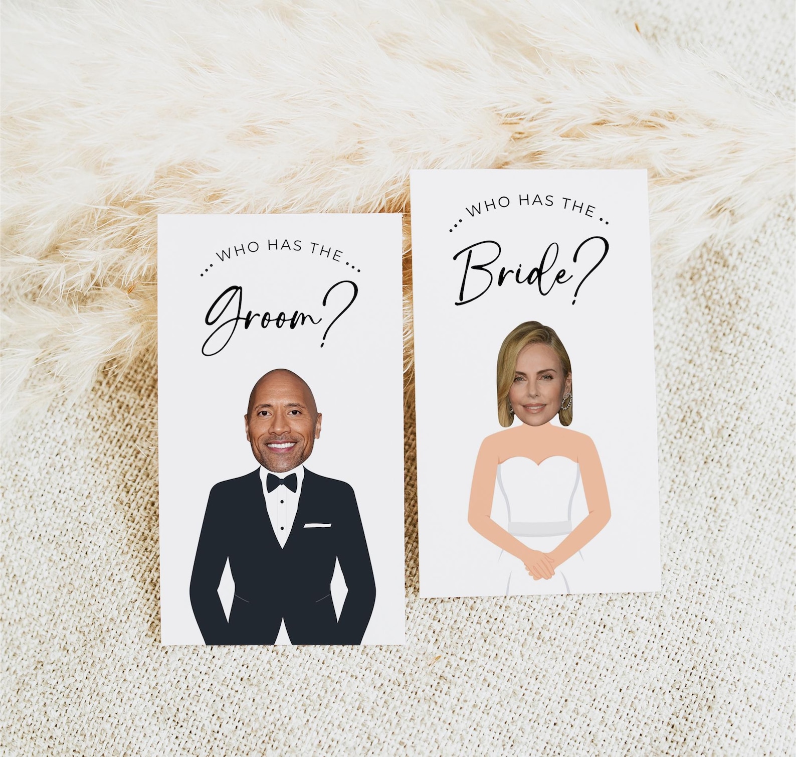 Celebrity Who Has the Bride and Groom Game, Who Has the Bride and Groom ...