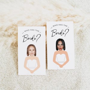 Celebrity Who Has the Bride Game, Scratch-off Find the Bride ...