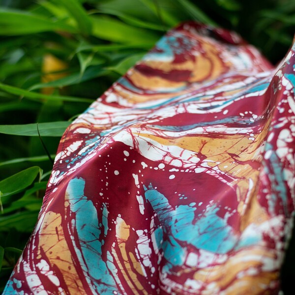Batik Scarf - Etsy