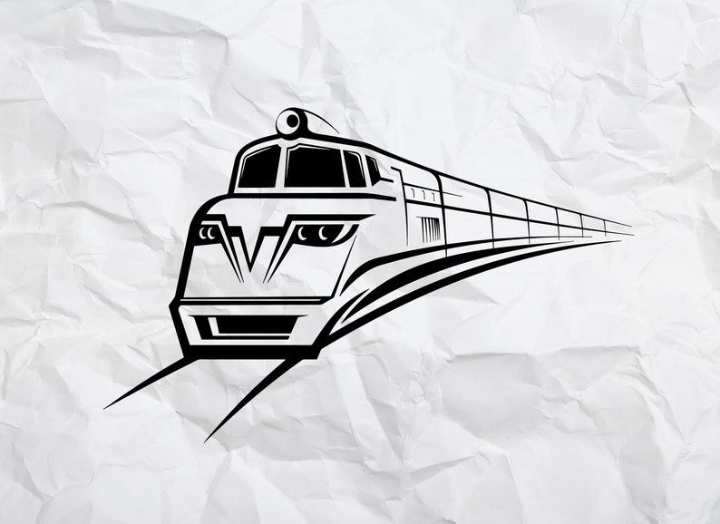 Train Svg Locomotive Svg Model Train Svg Train Clipart Locomotive ...