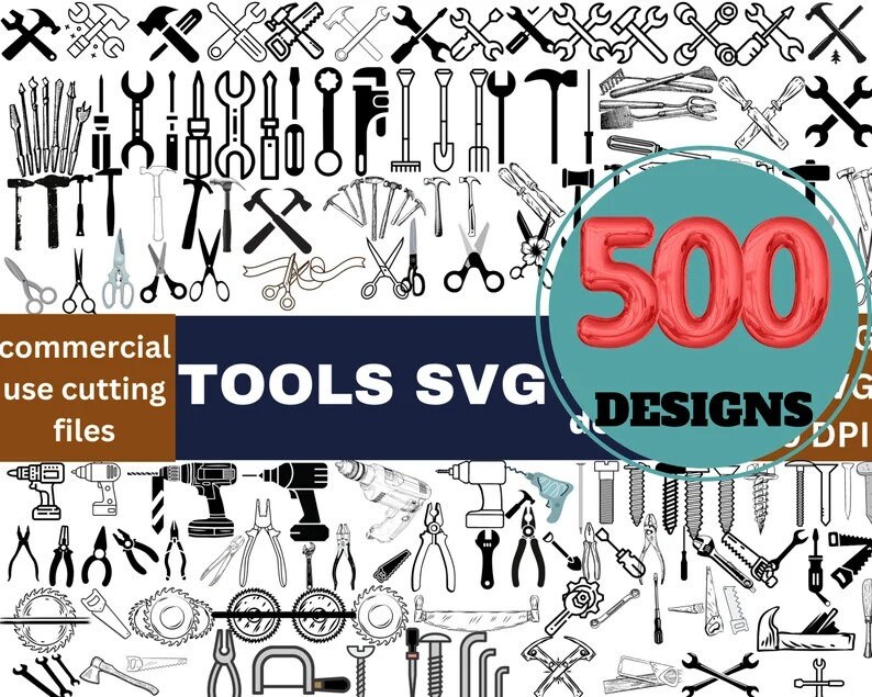 Tools Svg, Tool Svg Bundle, Mechanic Tools Png, Toolbox Svg, Wrench Svg ...