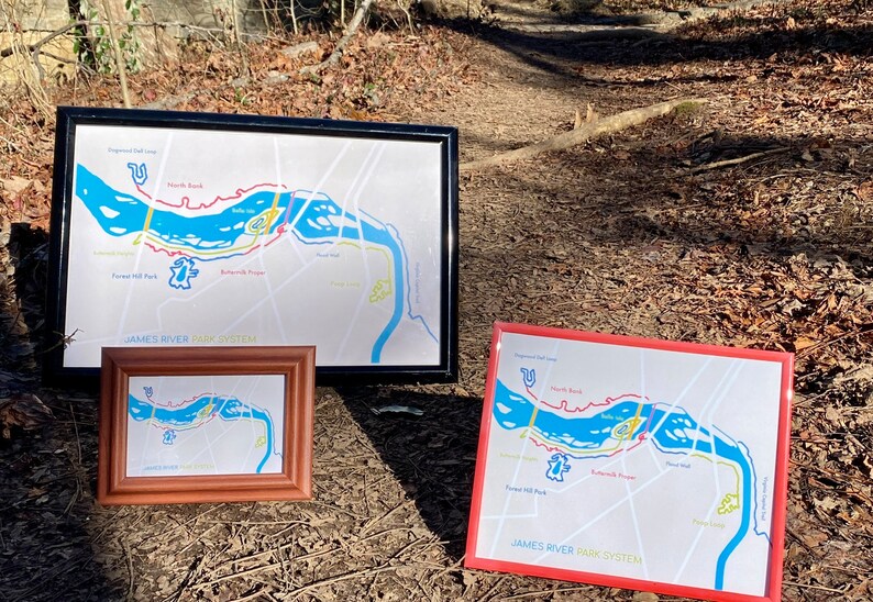 James River Park System - Etsy