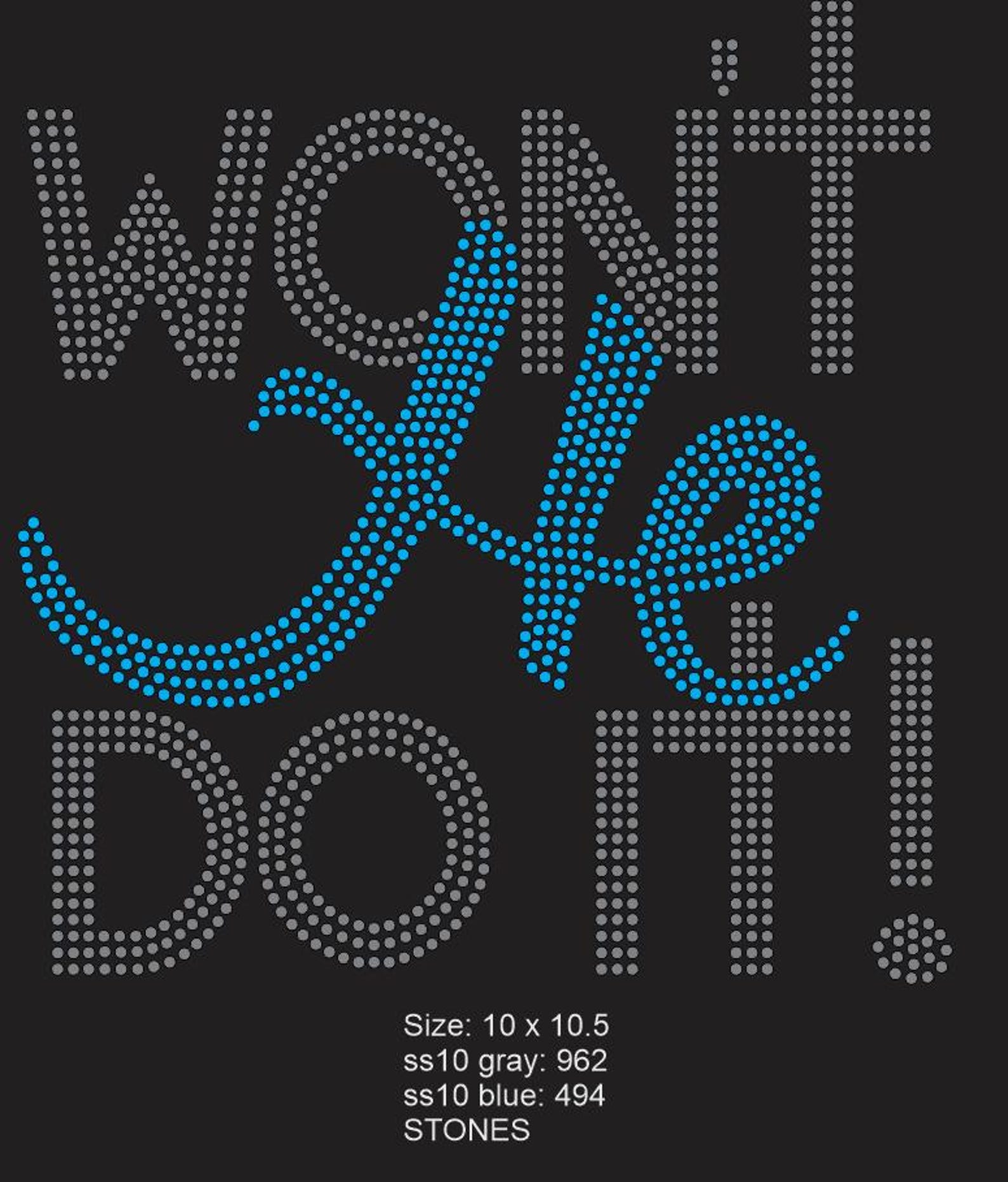 Won’t He Do It Rhinestone SVG | Faith Bling Design | Christian ...