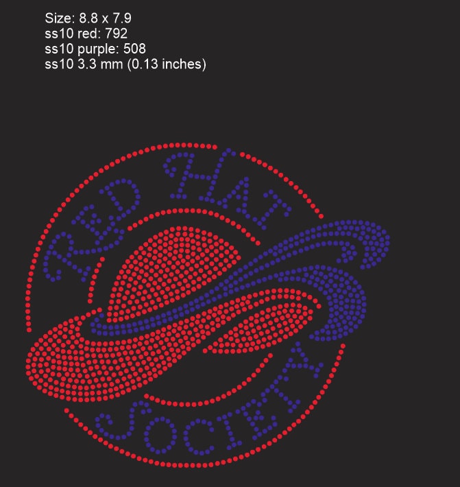 Red Hat Society Stickers