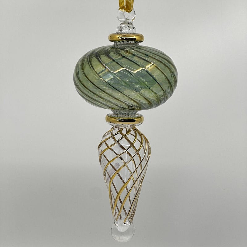 Fancy Icicle Ornament - Etsy