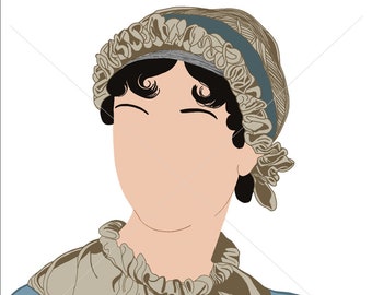 Jane Austen Png - Etsy UK