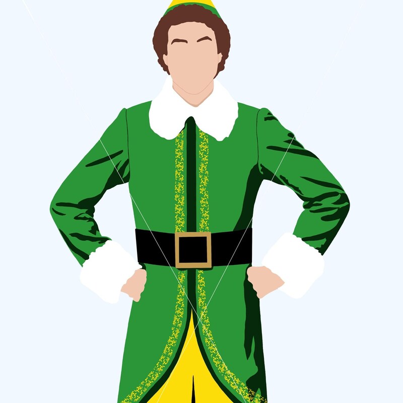 Buddy Elf Clipart - Etsy