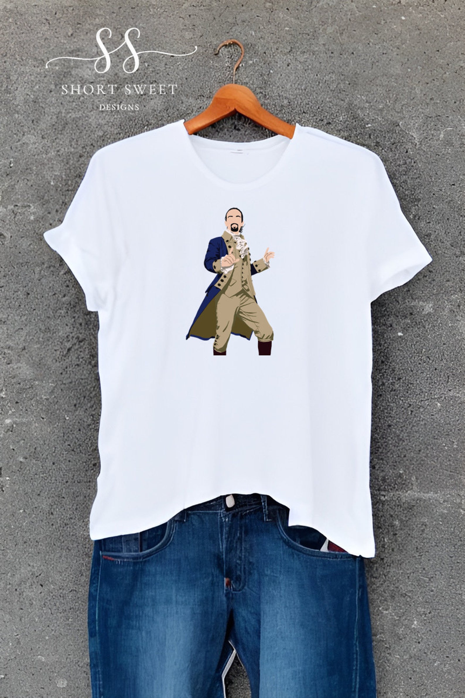 Alexander Hamilton - Silhouette, Clipart, Decal, Vector- Digital ...