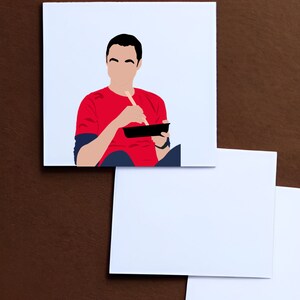 Sheldon Cooper Silhouette: Big Bang Theory Clipart (digital Download ...