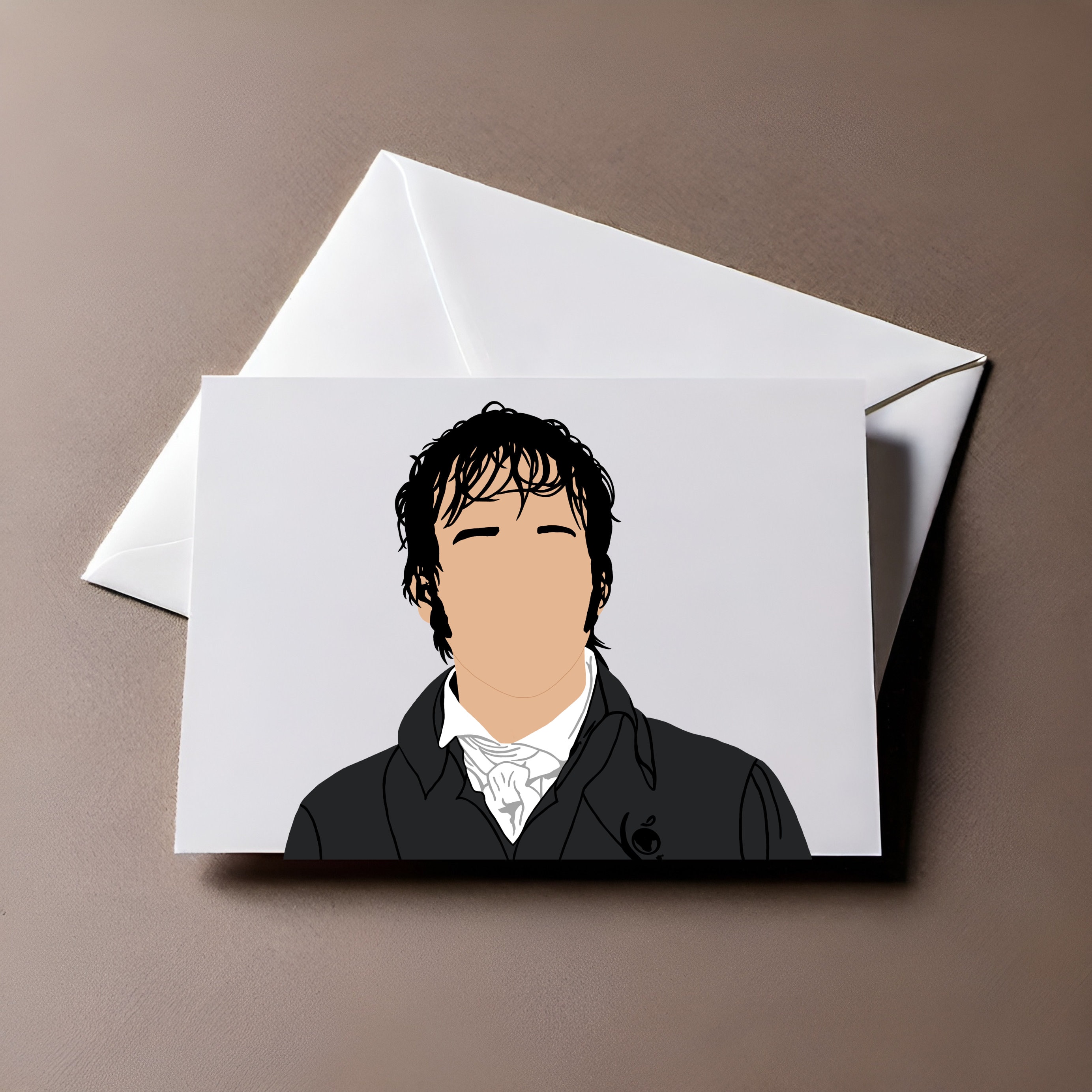 Mr. Darcy - Pride and Prejudice - Silhouette, Clipart, Decal, Vector ...