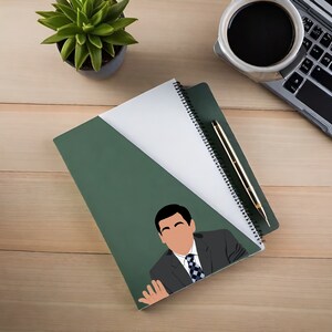 Michael Scott - the Office Silhouette, Clipart, Decal, Vector- Digital ...