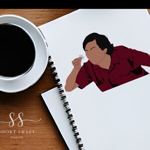 Community - Senor Chang Silhouette, Clipart, Decal, Vector- Digital Art ...