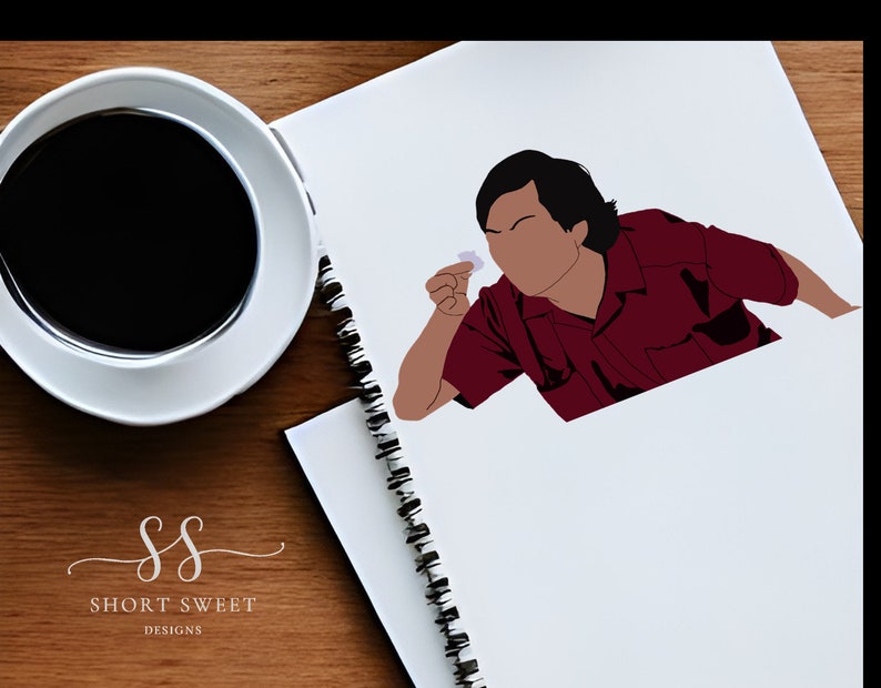 Community - Senor Chang Silhouette, Clipart, Decal, Vector- Digital Art ...
