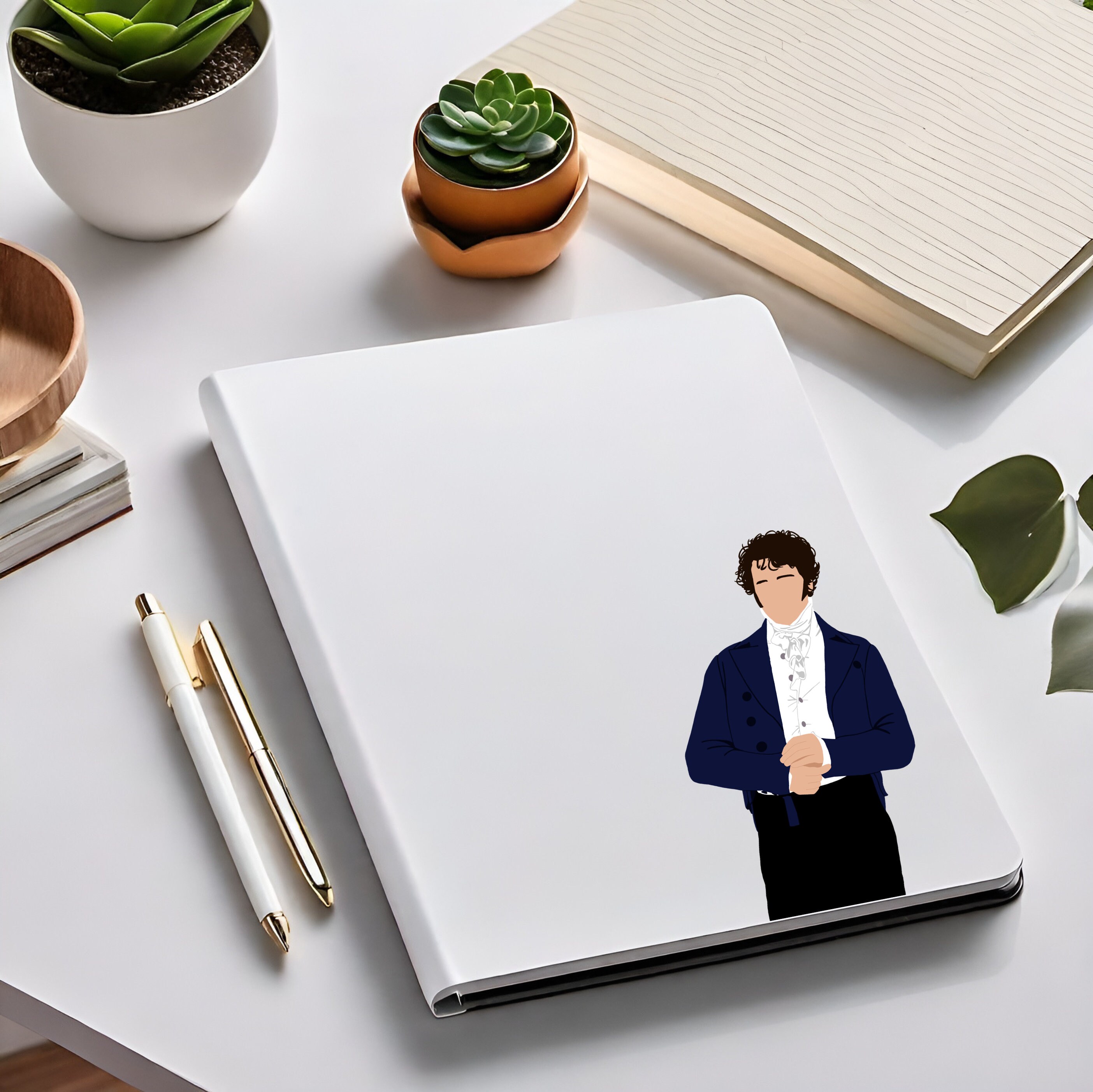 Digital Copy of Pride and Prejudice Mr Darcy Style Silhouette, Clipart ...