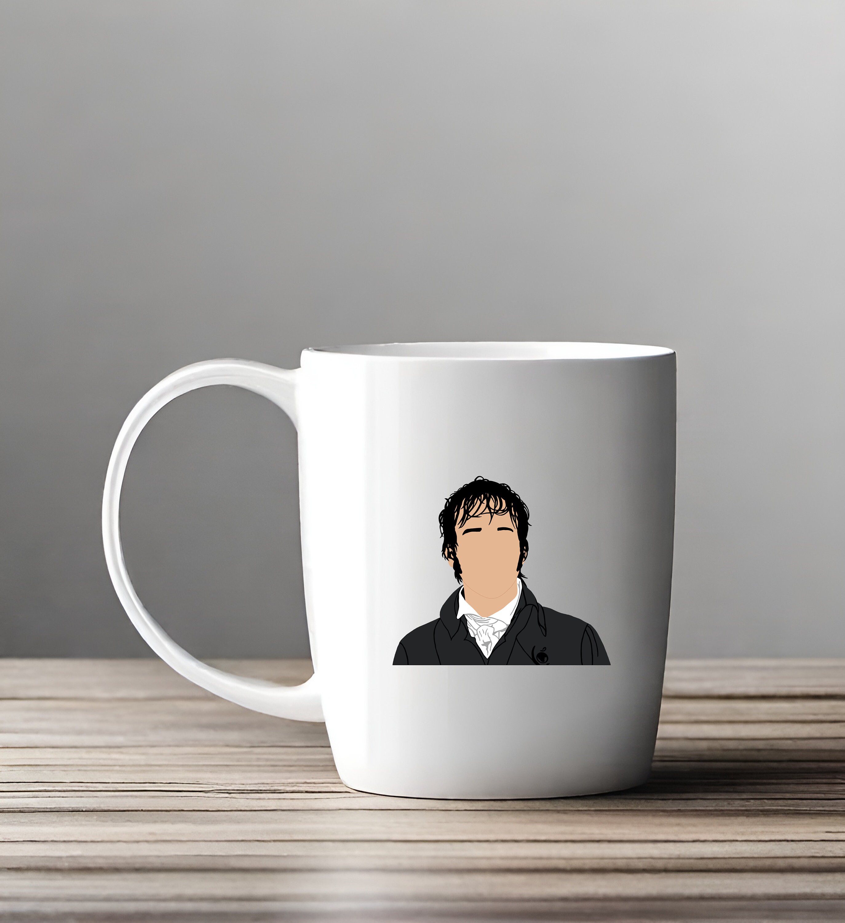 Mr. Darcy Pride and Prejudice Silhouette, Clipart, Decal, Vector ...