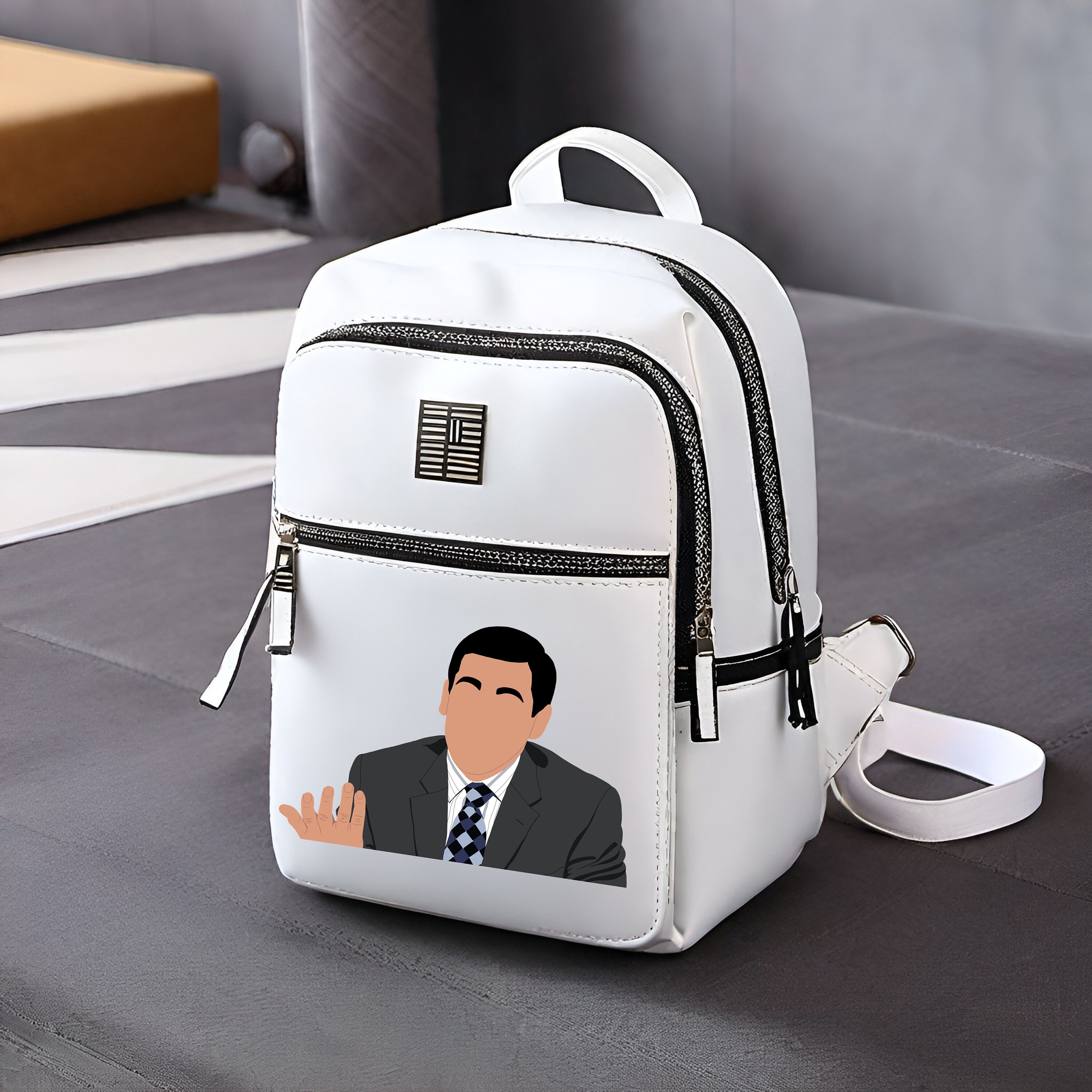 Michael Scott - the Office Silhouette, Clipart, Decal, Vector- Digital ...