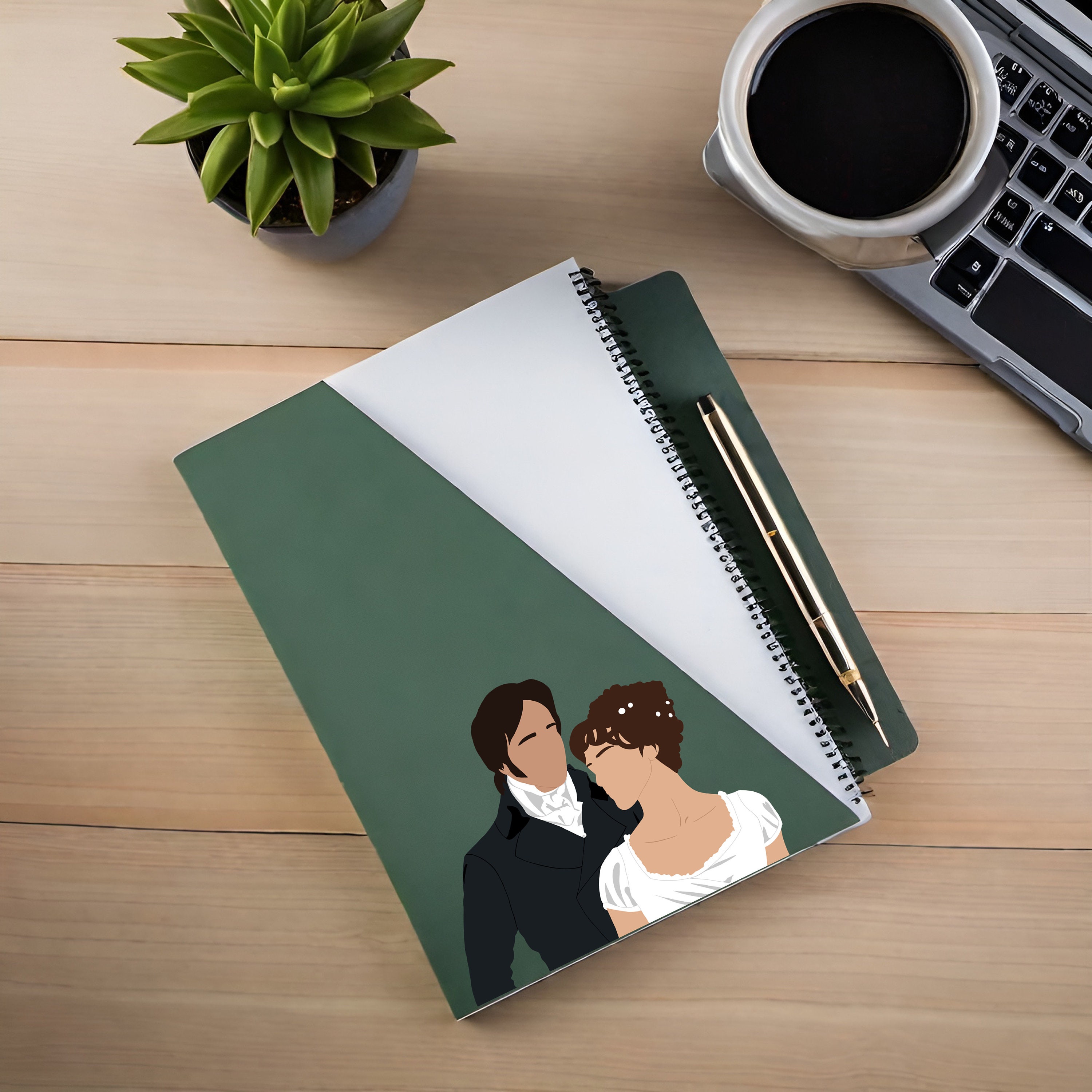 Darcy and Elizabeth Dancing - Pride & Prejudice Silhouette, Clipart ...