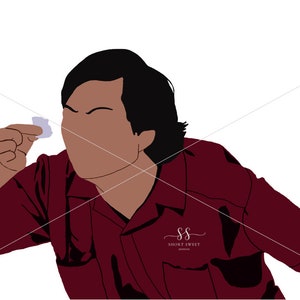 Community - Senor Chang Silhouette, Clipart, Decal, Vector- Digital Art ...