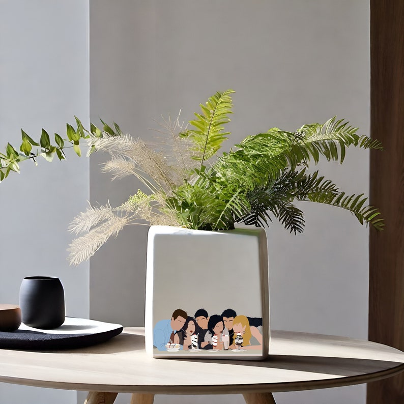 Friends Cast- Milkshake Silhouette, Clipart, Decal, Vector- Digital ...