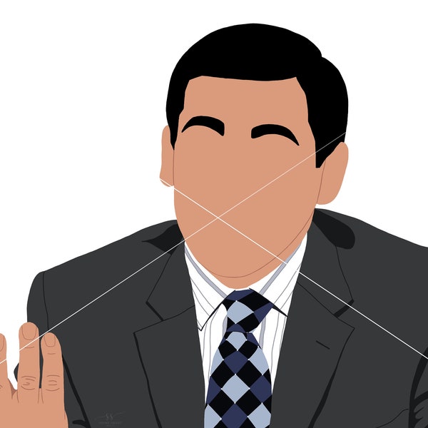 Michael Scott Art - Etsy