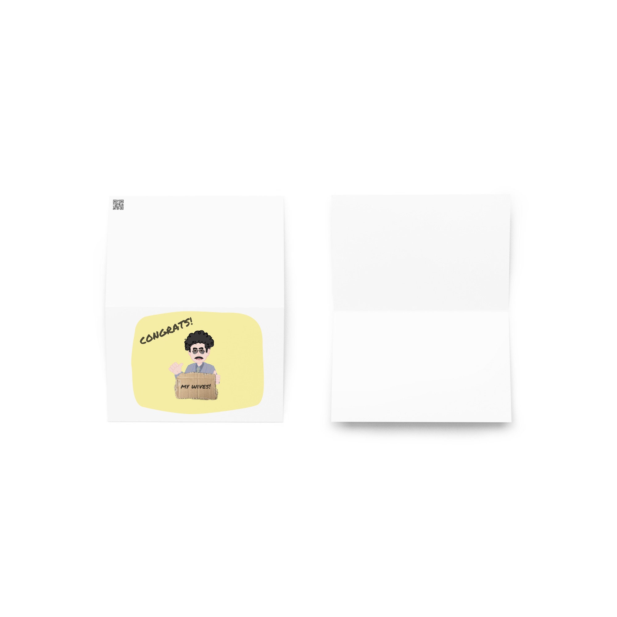 Borat Congrats My Wives Lesbian Wedding Celebration - Etsy