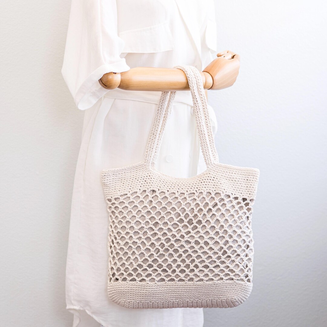 Retro Fish Net Cotton Shoulder Bag – the Perfect Blend of Style ...