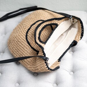 Twine Woven Smiley Face Bag – Handmade Boho Fashion Purse - Etsy