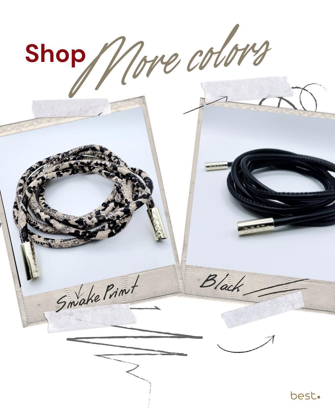 Tie-up Khaki Rope Belt in Soft Leather - Etsy